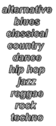New Bands - Alternative, Jazz, Blues, Classical, Country, Techno, Dance ...